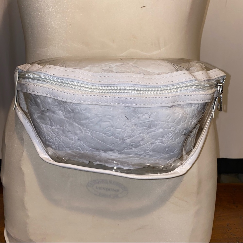 White Completely See-Through Fannypack - Gem
